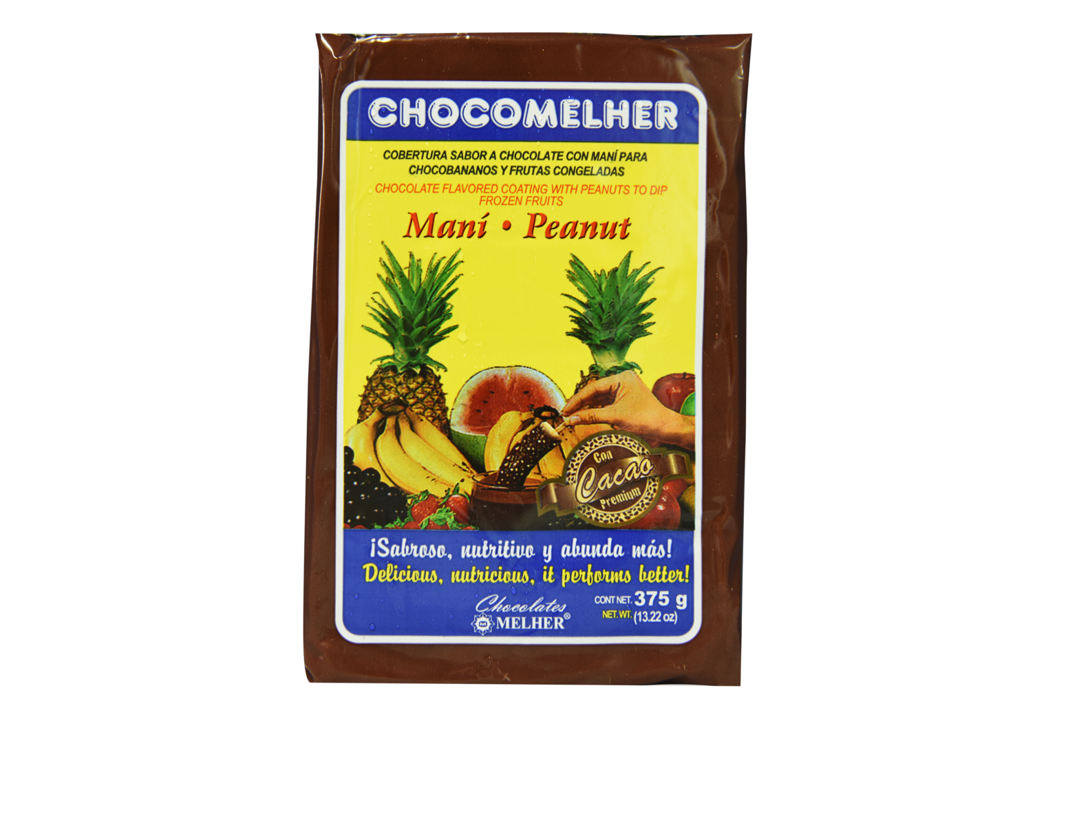 Chocolate Peanut Flavored Coating - Chocomelher