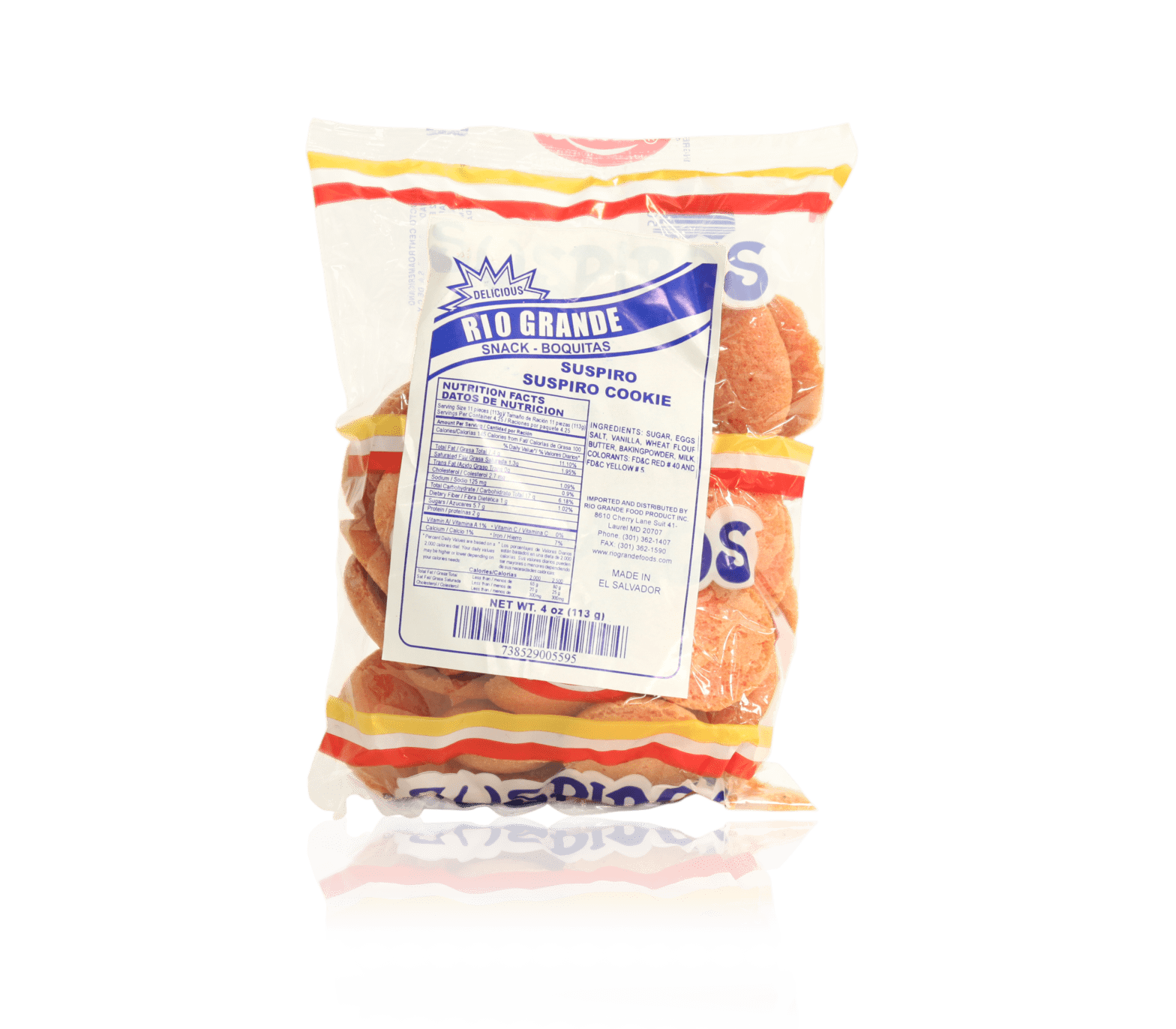 Suspiros Lido Cookies - Rio Grande Foods