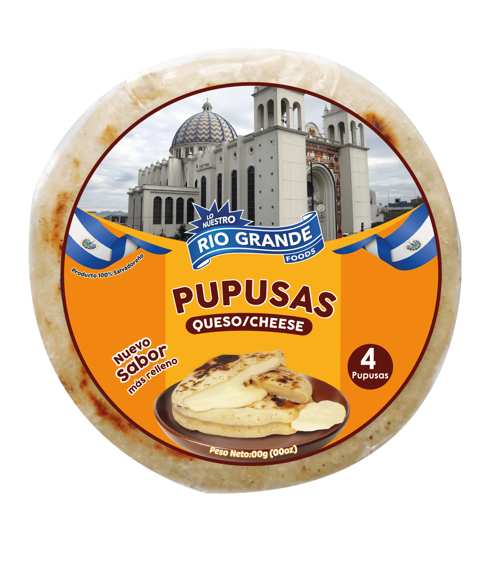 Cheese Pupusa - Rio Grande Foods