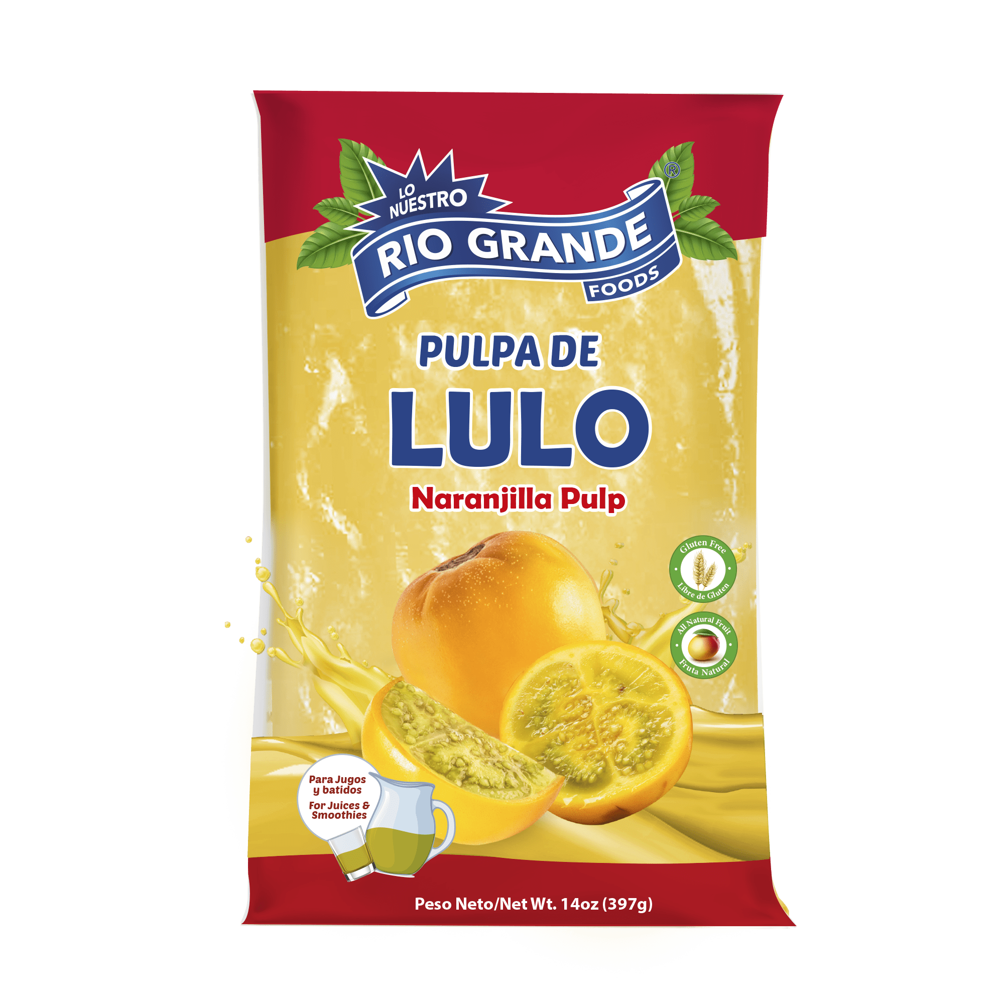 Lulo Fruit Pulp - Rio Grande