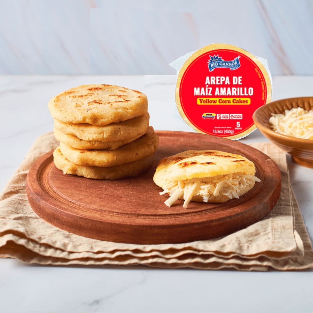 Yellow Corn Arepas - Rio Grande Foods
