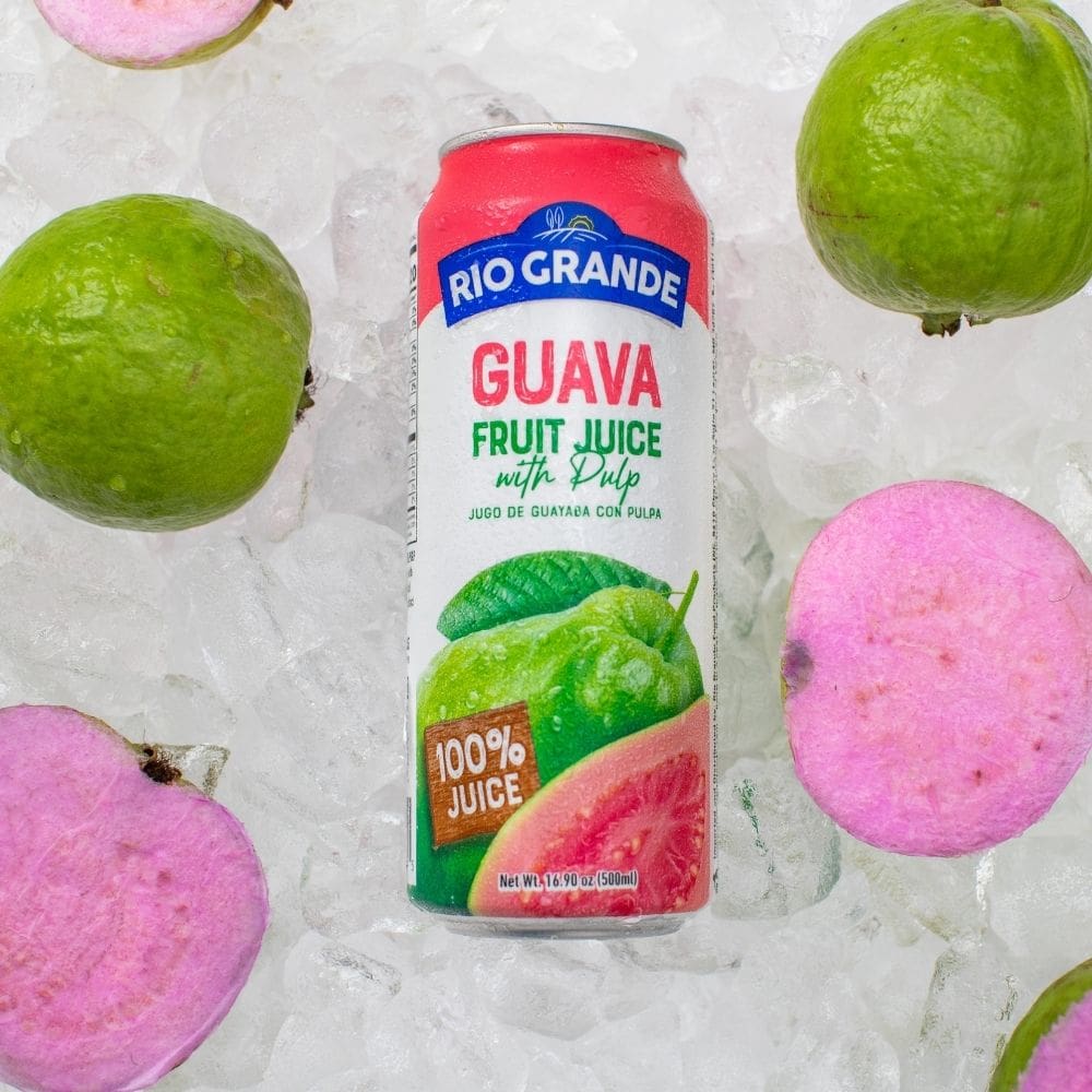 Guava Juice with Pulp (100% Fruit Juice) - Rio Grande Foods